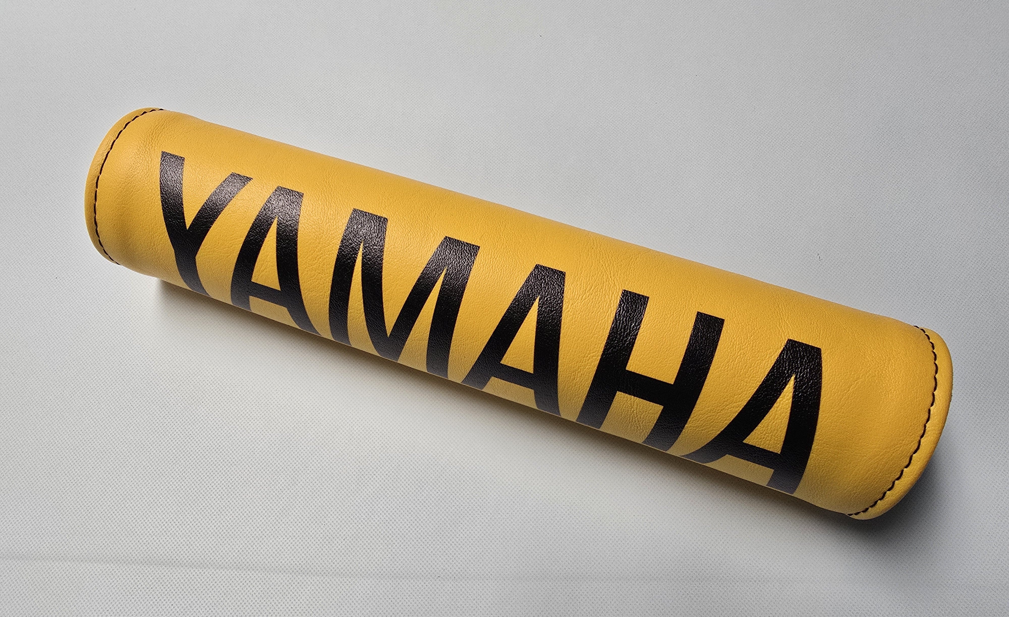 Yamaha Vintage Vinyl Bar Pad - Yellow 10" long on 2" Foam – Custom Bar Pads